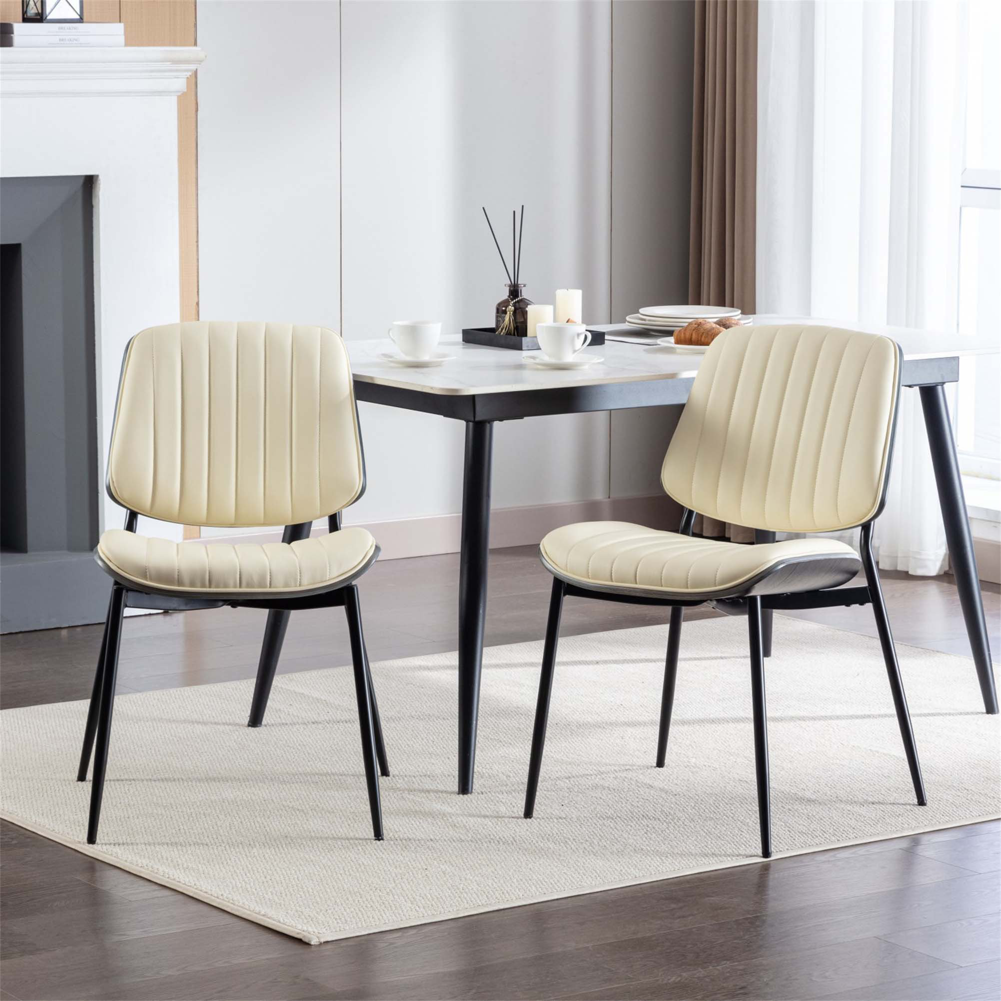 George Oliver Titus Upholstered Dining Chairs | Wayfair