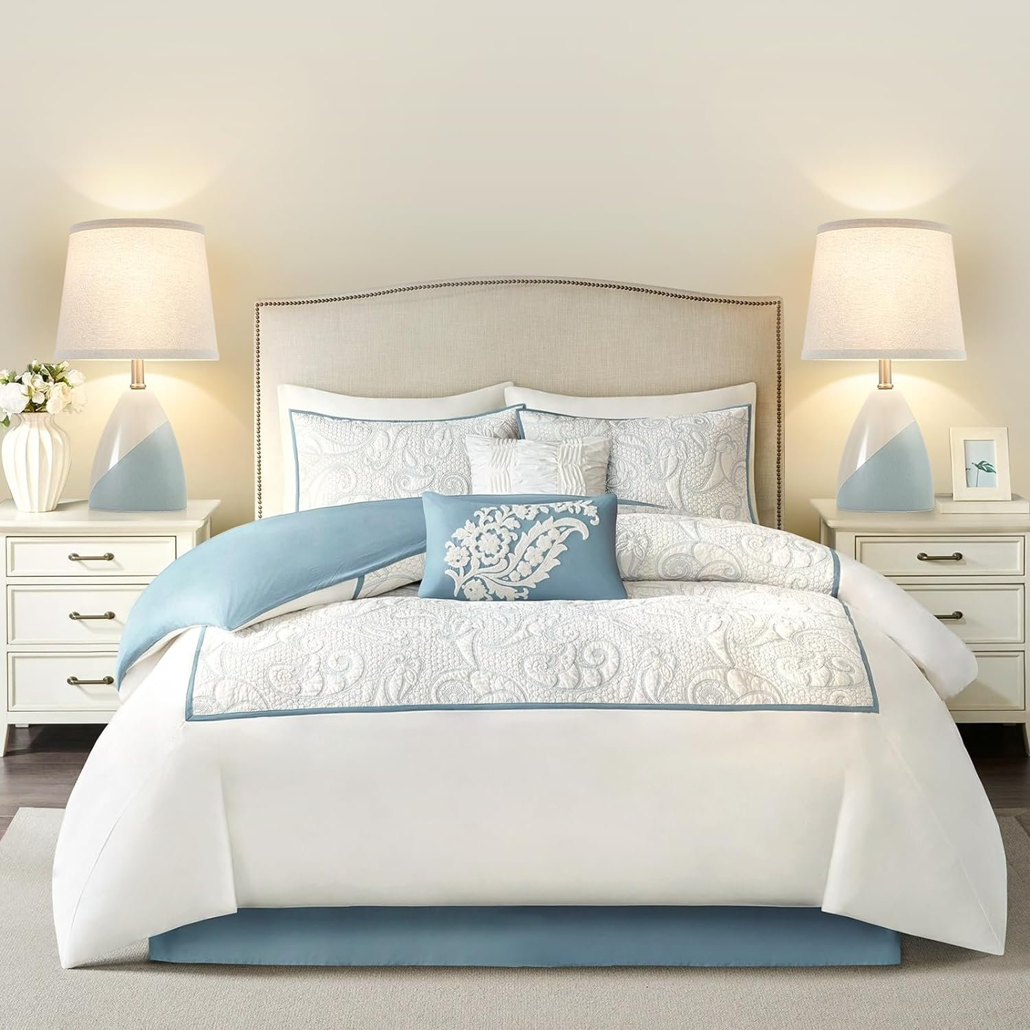 Ivy Bronx Macel Ceramic USB Table Lamp | Wayfair