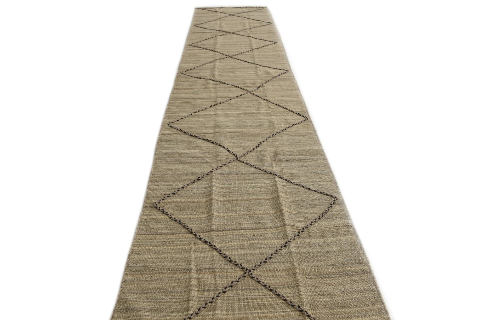 Isabelline 15 Ft Runner Prichard Light Brown Rug | Wayfair