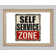 Happy Larry Self Service Zone Framed Print | Wayfair.co.uk