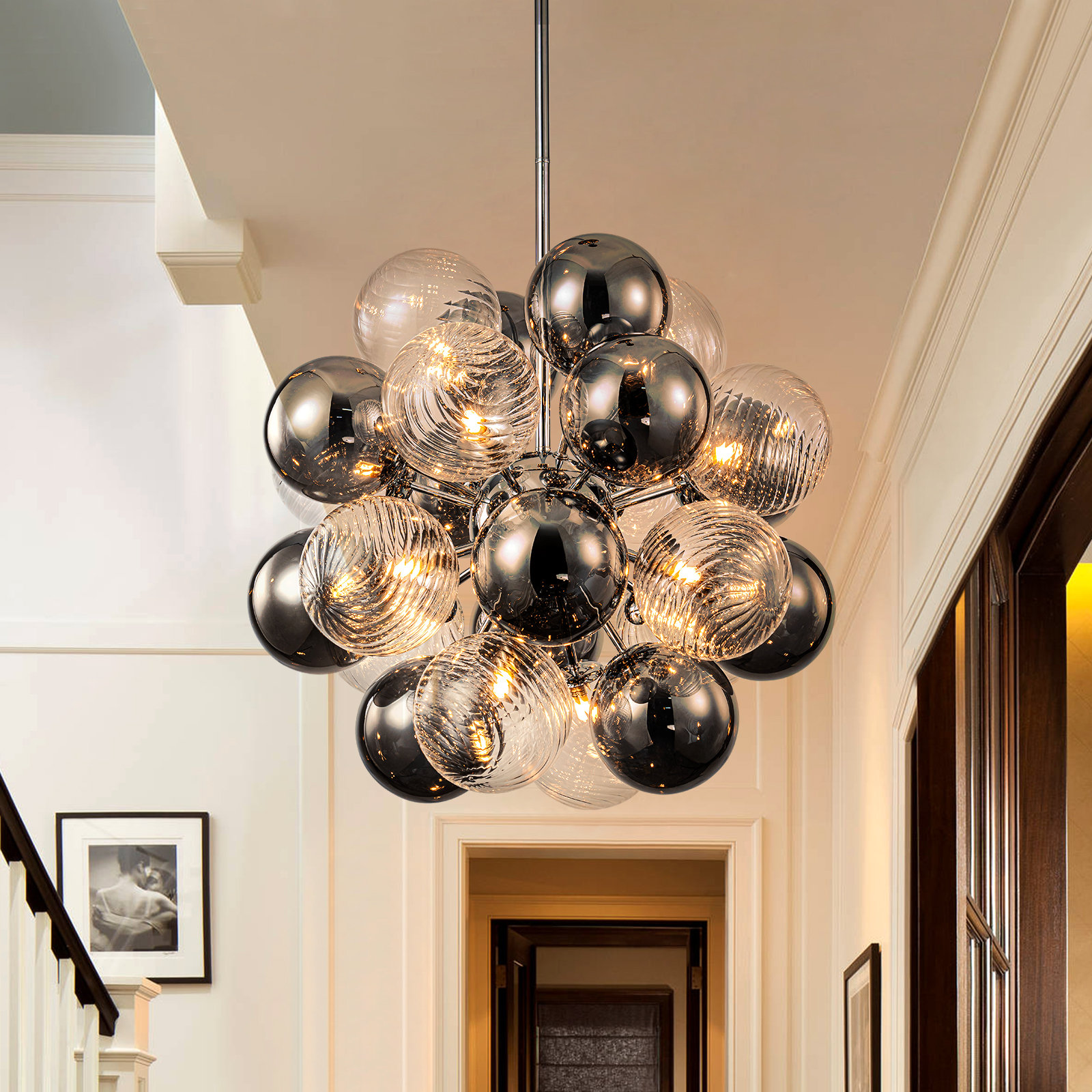George Oliver Leonio 12 - Light Chandelier - Wayfair Canada