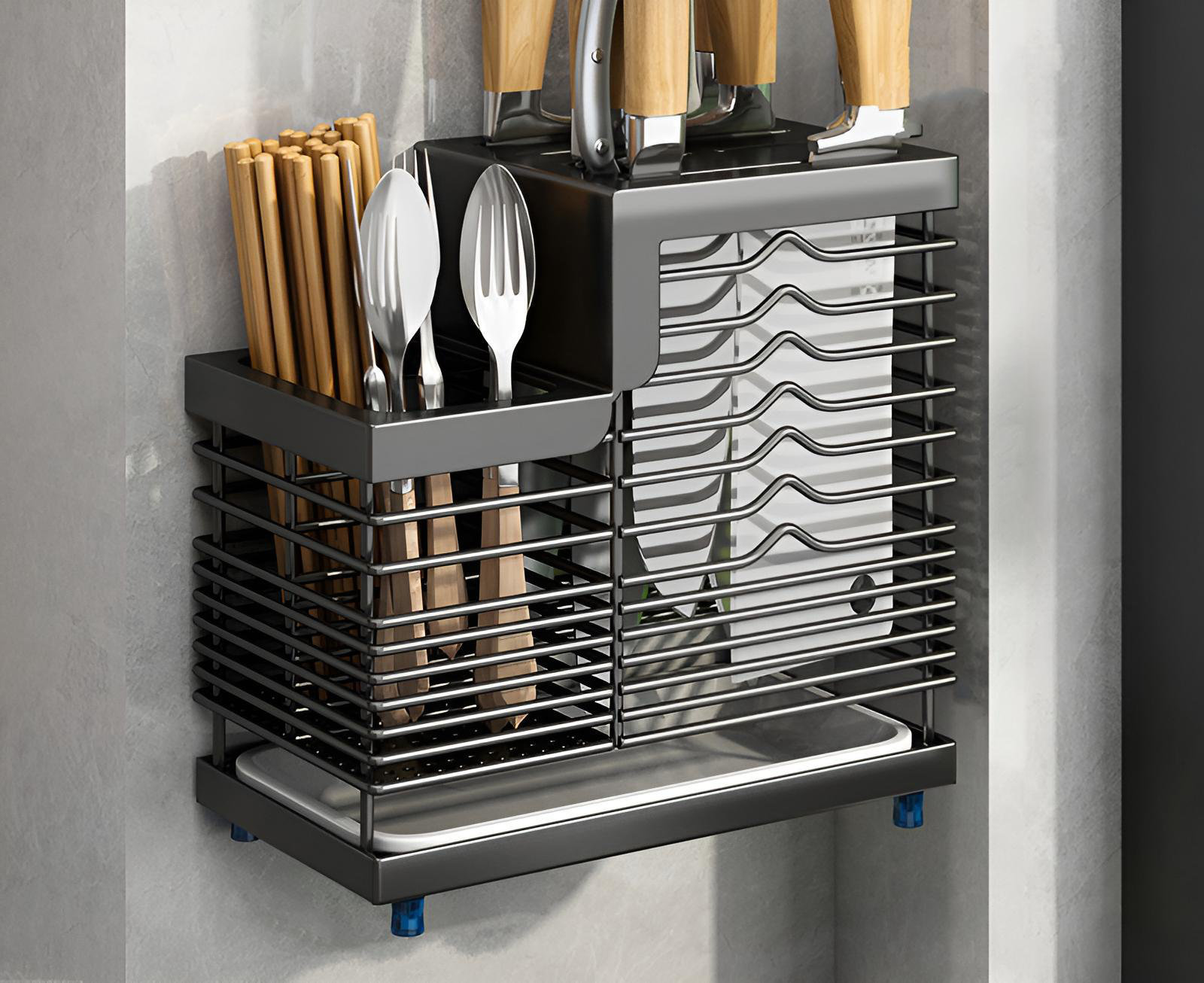 LIYONG Efficiently Store And Showcase Your Kitchen Knives With The ...