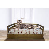 Tucker Murphy Pet™ Hanke Wooden Dog Sofa with Cushion & Reviews | Wayfair