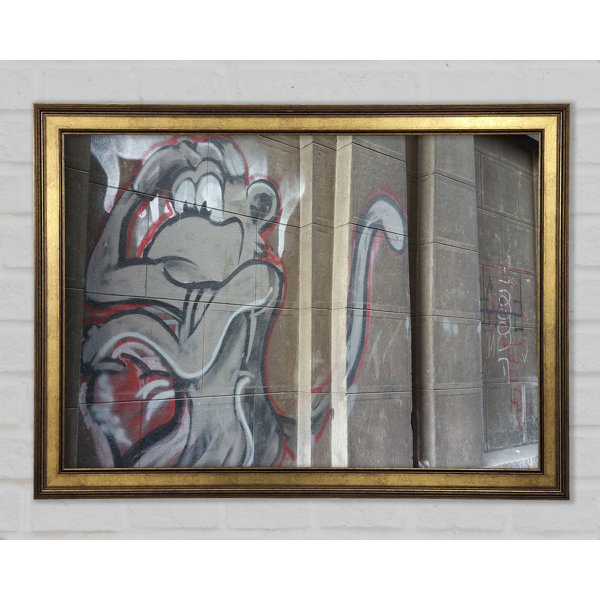 Rosalind Wheeler Monkey On The Wall - Single Picture Frame Art Prints ...