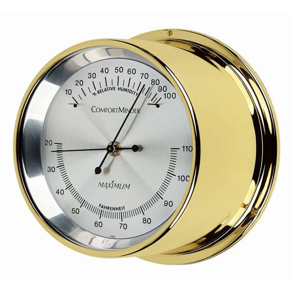 Maximum Weather Instruments ComfortMinder 7'' Hygrometer by Maximum ...