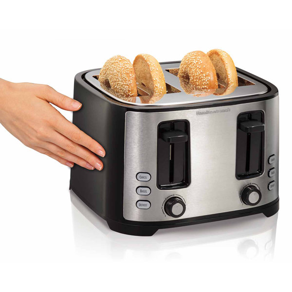 Hamilton Beach Extra-Wide Slot 4 Slice Toaster & Reviews | Wayfair