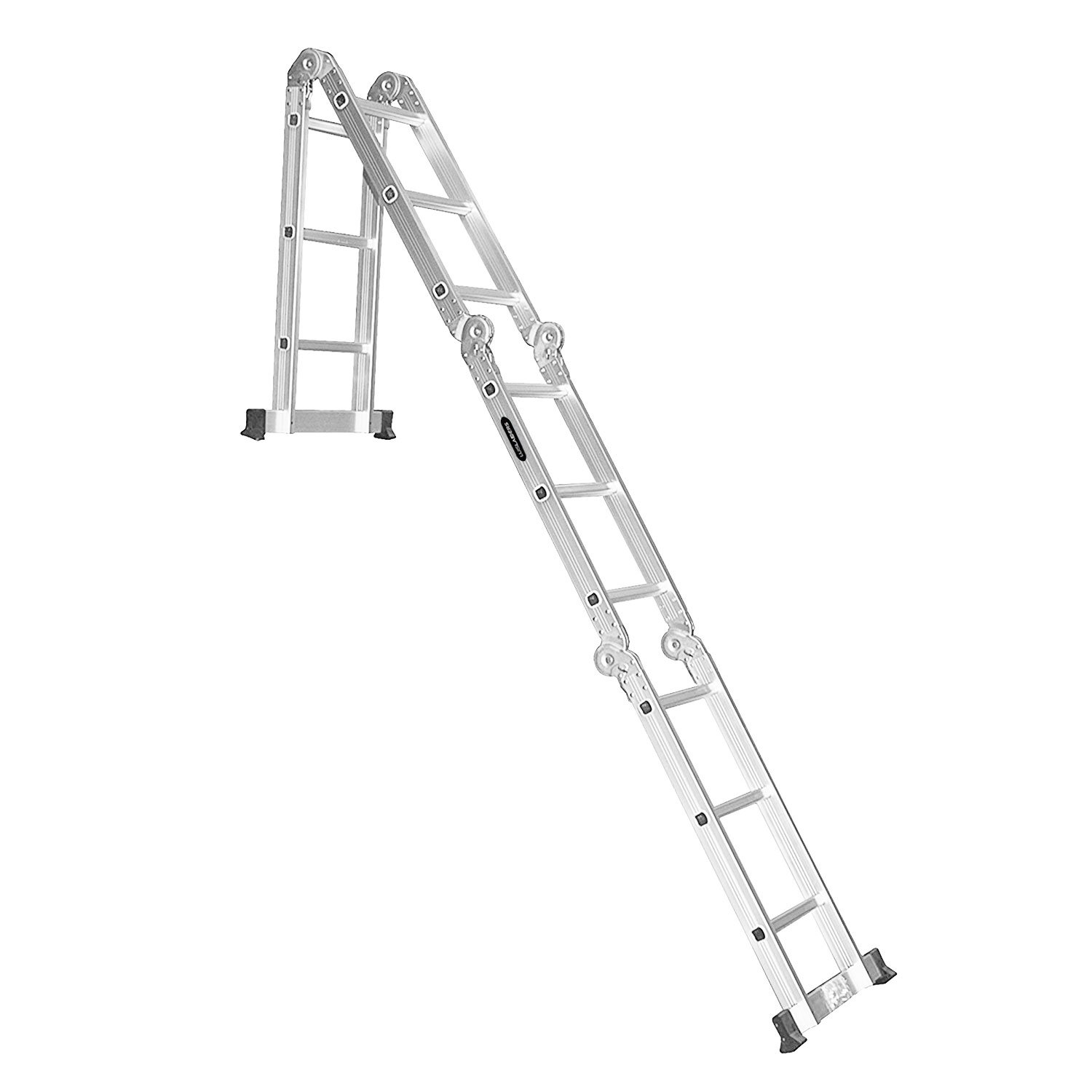 Blue Elephant Karakoram 3.81m Aluminium Multi-Position Ladder | Wayfair ...