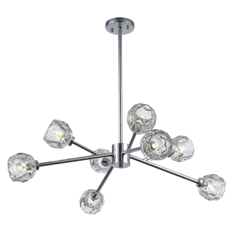 Mercer41 Quaseem 8 - Light LED Sputnik Sphere Chandelier | Wayfair