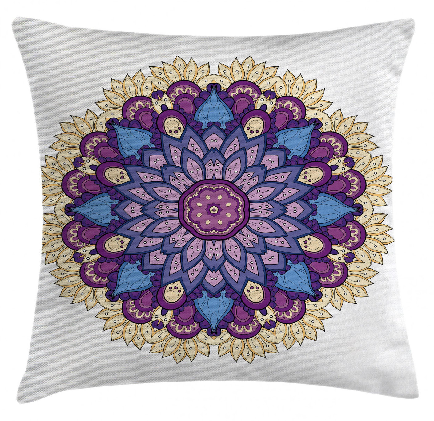 Ambesonne Flower Shaped Universe Chart Indoor / Outdoor Floral 26 ...