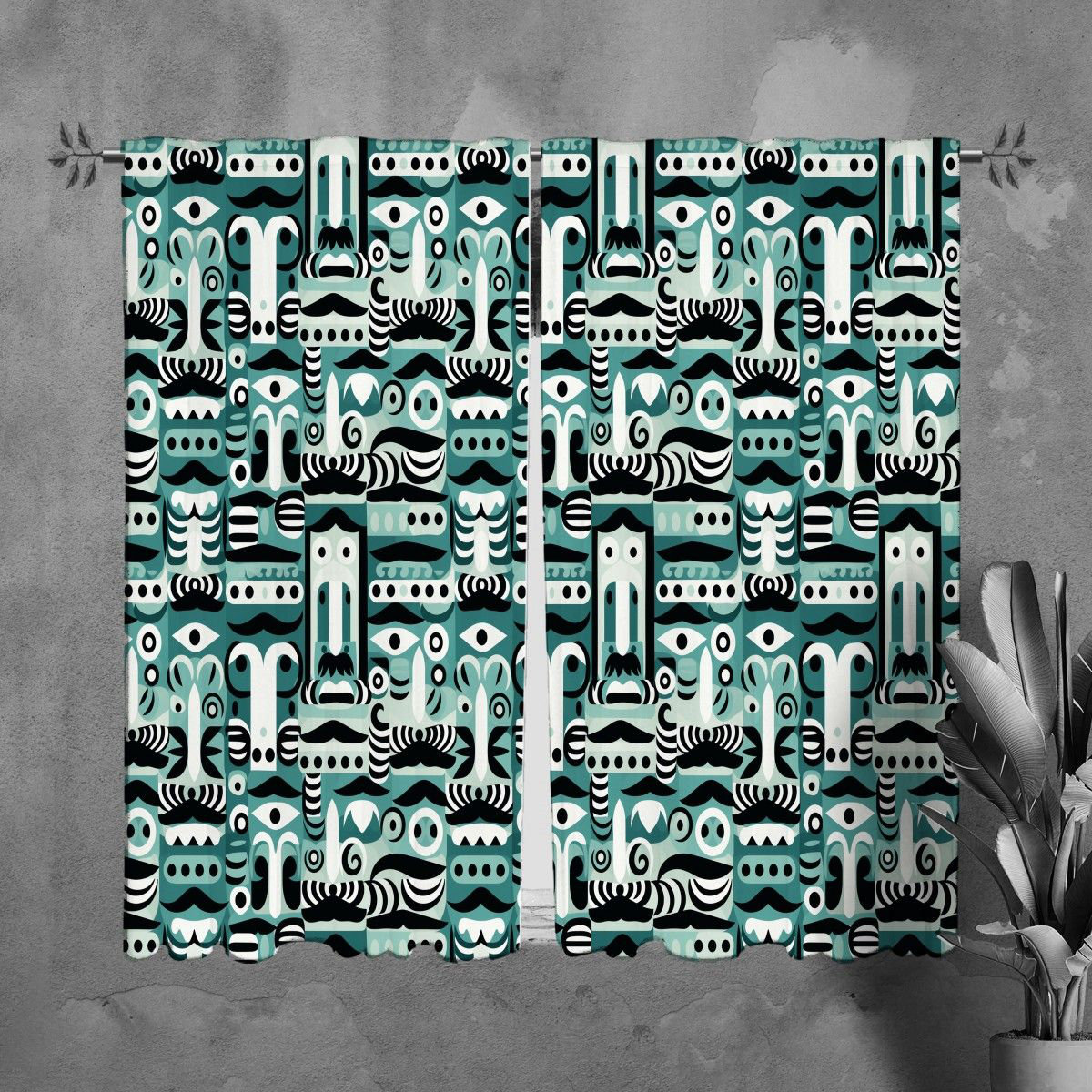 East Urban Home Yoslan Polyester Room Darkening Curtain Pair | Wayfair