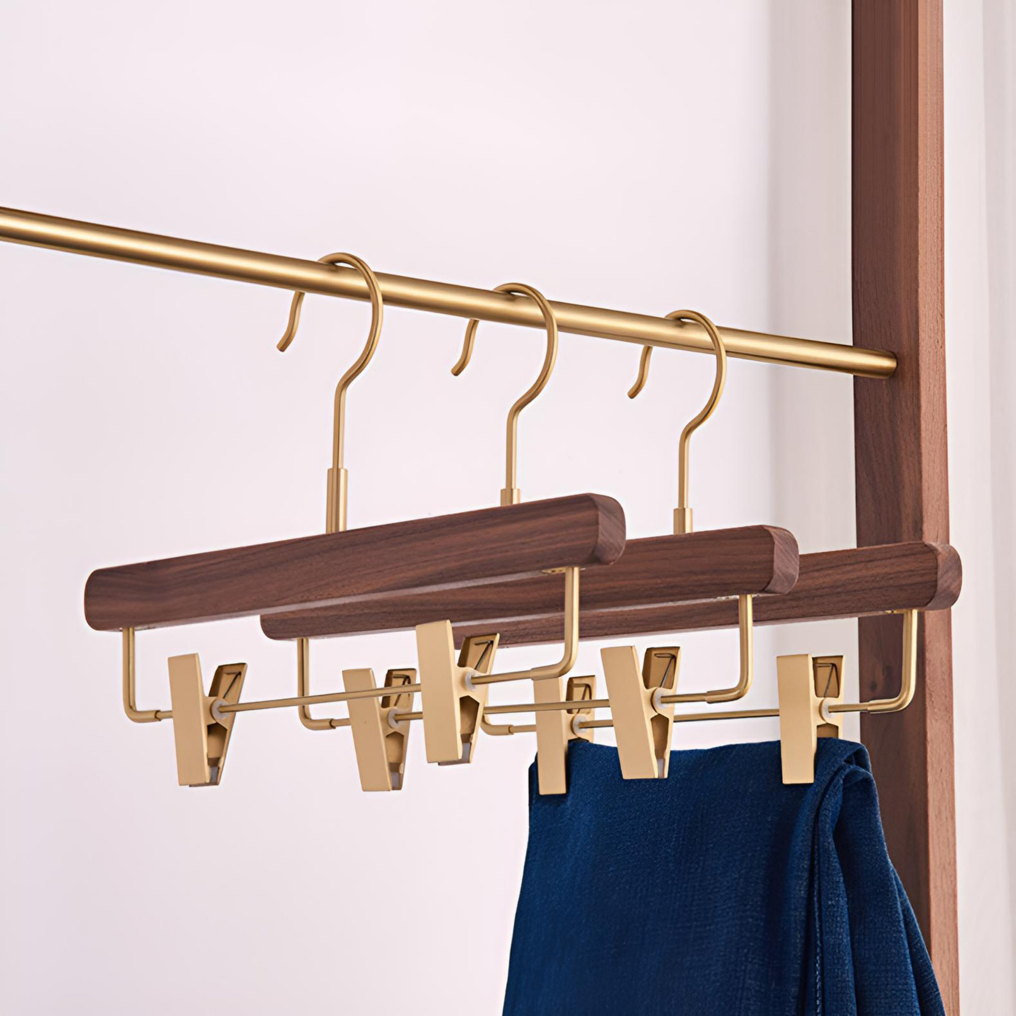 East Urban Home Boutique Wood Hangers - Complete Garment Management ...