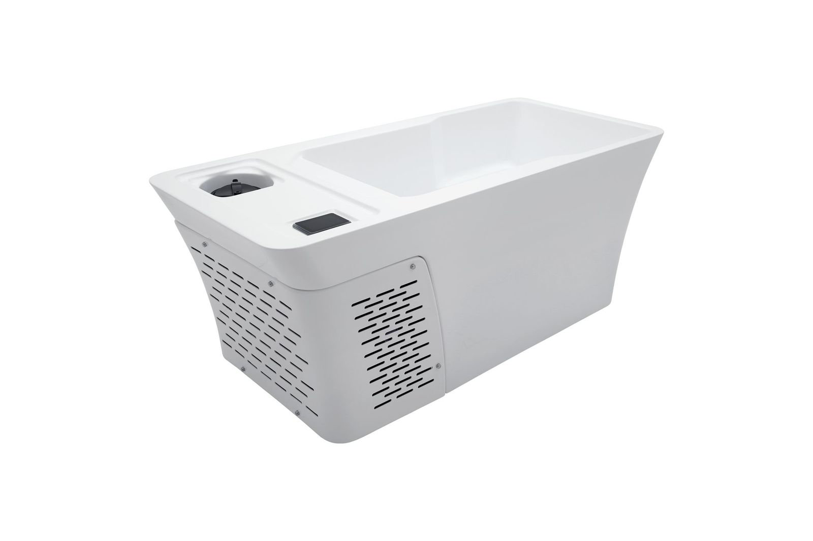 LifeTrend Alta 1 Person Compact Cold Plunge Ice Bath Tub with Built-in ...