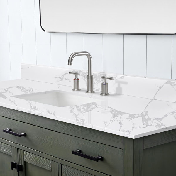 VANITYFAIR 61'' Single Bathroom Vanity Top Sink and Faucet | Wayfair