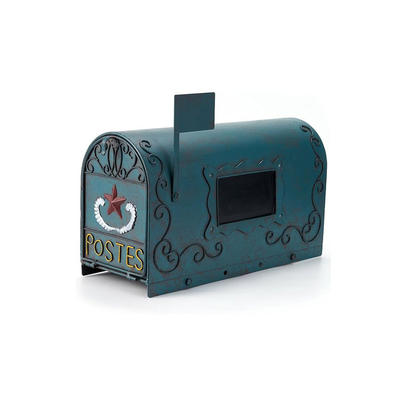 Trazla Heavy Duty Galvanized Steel Mailbox Post, Mailboxes for Outside ...