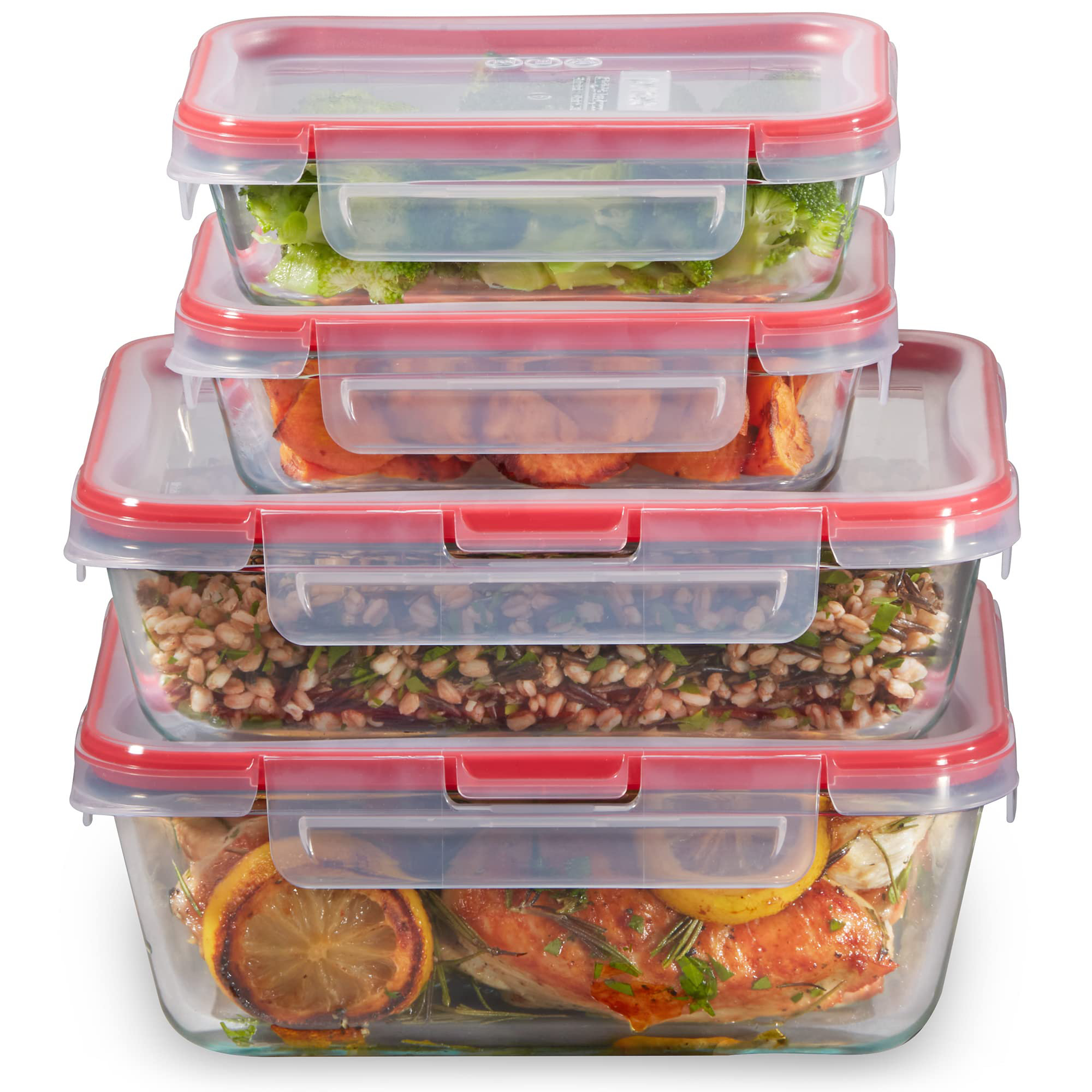 Glorbu Glass Food Storage Container | Wayfair