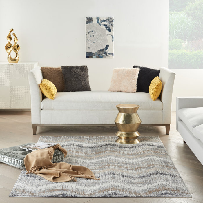 Steelside™ Alyce Chevron Rug & Reviews | Wayfair