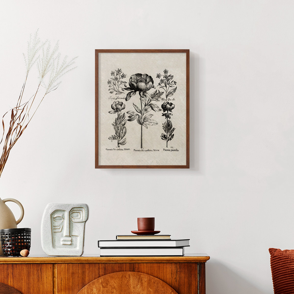 Winston Porter Vintage Floral Print CCCXXVIII -Framed Print | Wayfair