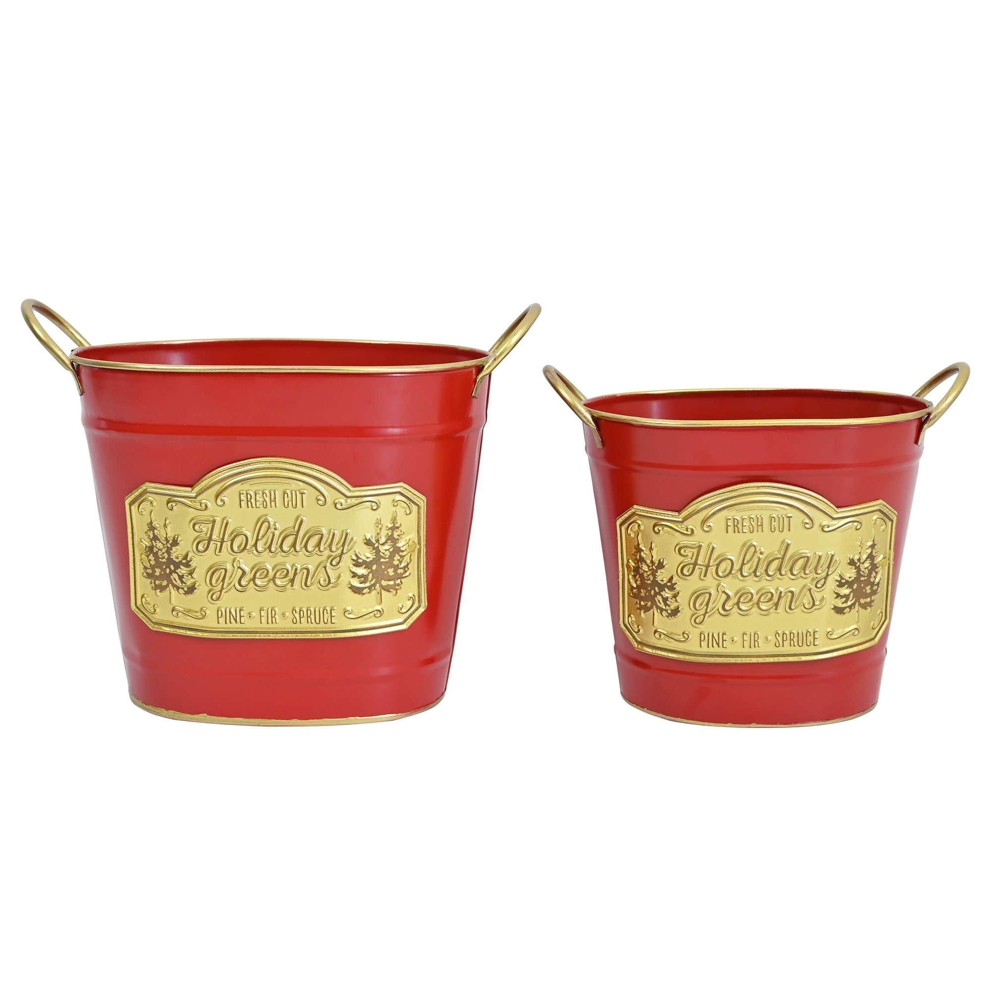 Ophelia & Co. Christmas Buckets | Wayfair