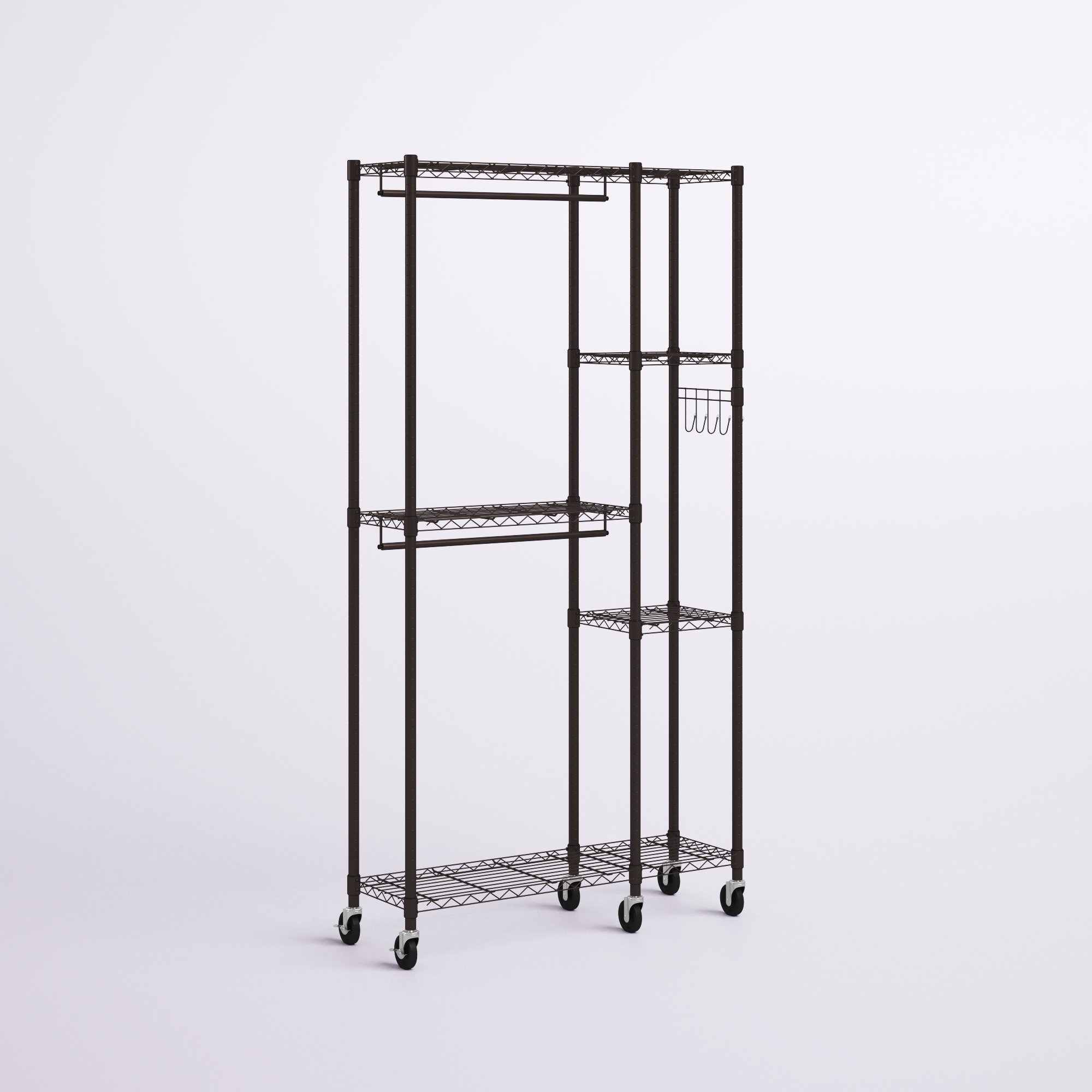The Twillery Co. Shawnee 41" W Mobile Garment Rack & Reviews - Wayfair ...