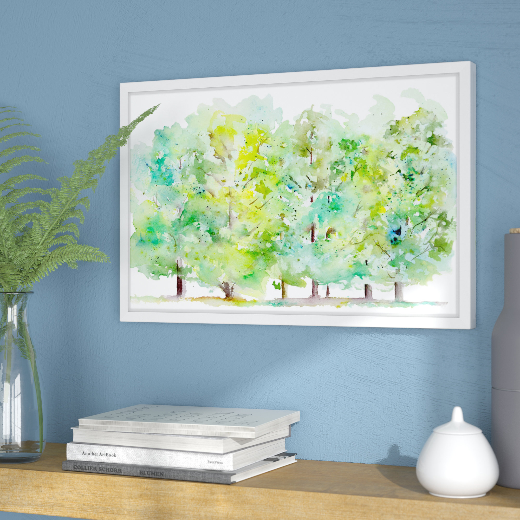 Latitude Run® Ripe Trees by Lindsay Megahed - Picture Frame Print | Wayfair