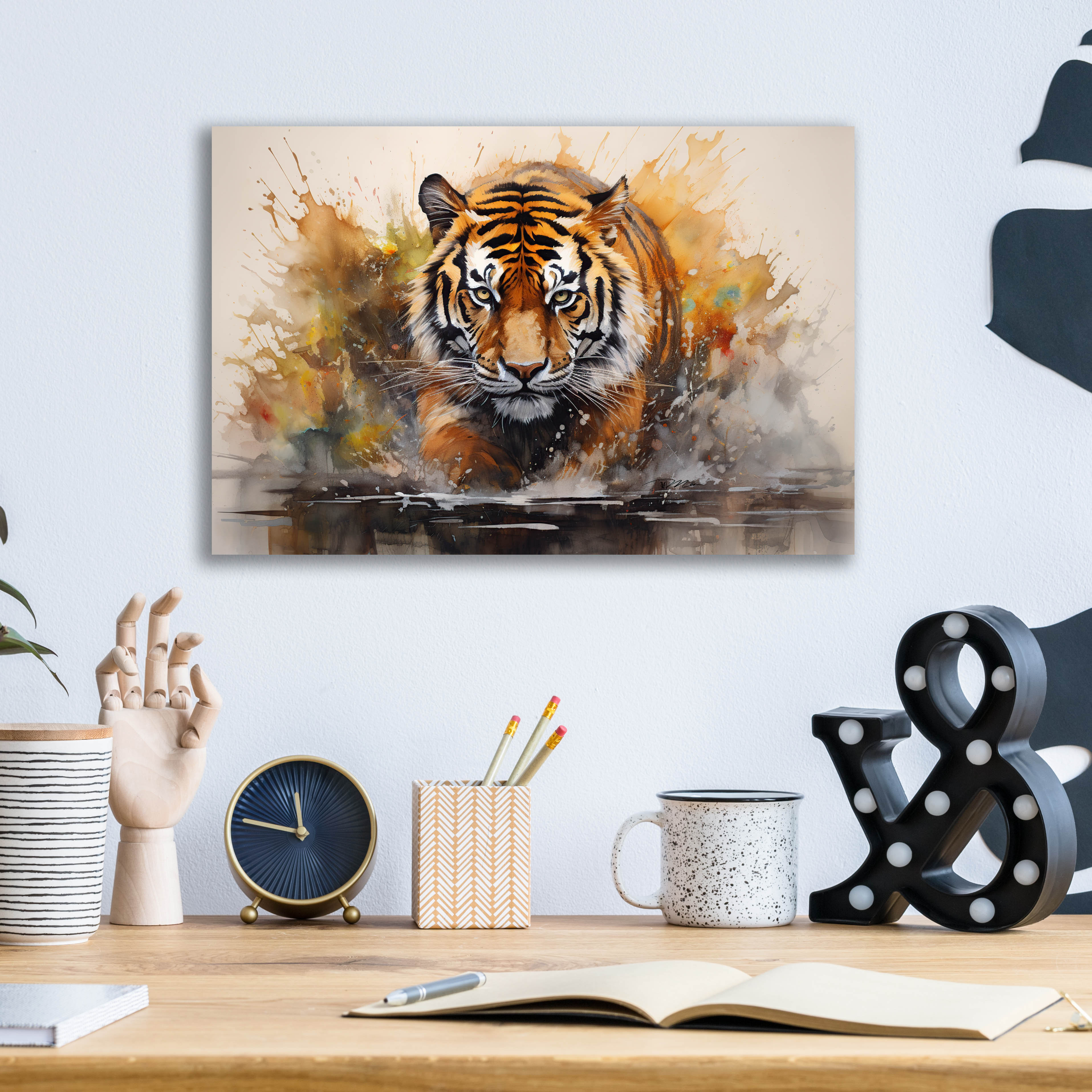 Bungalow Rose 'Wild Life Of Predators In Watercolor 3' by Momart ...