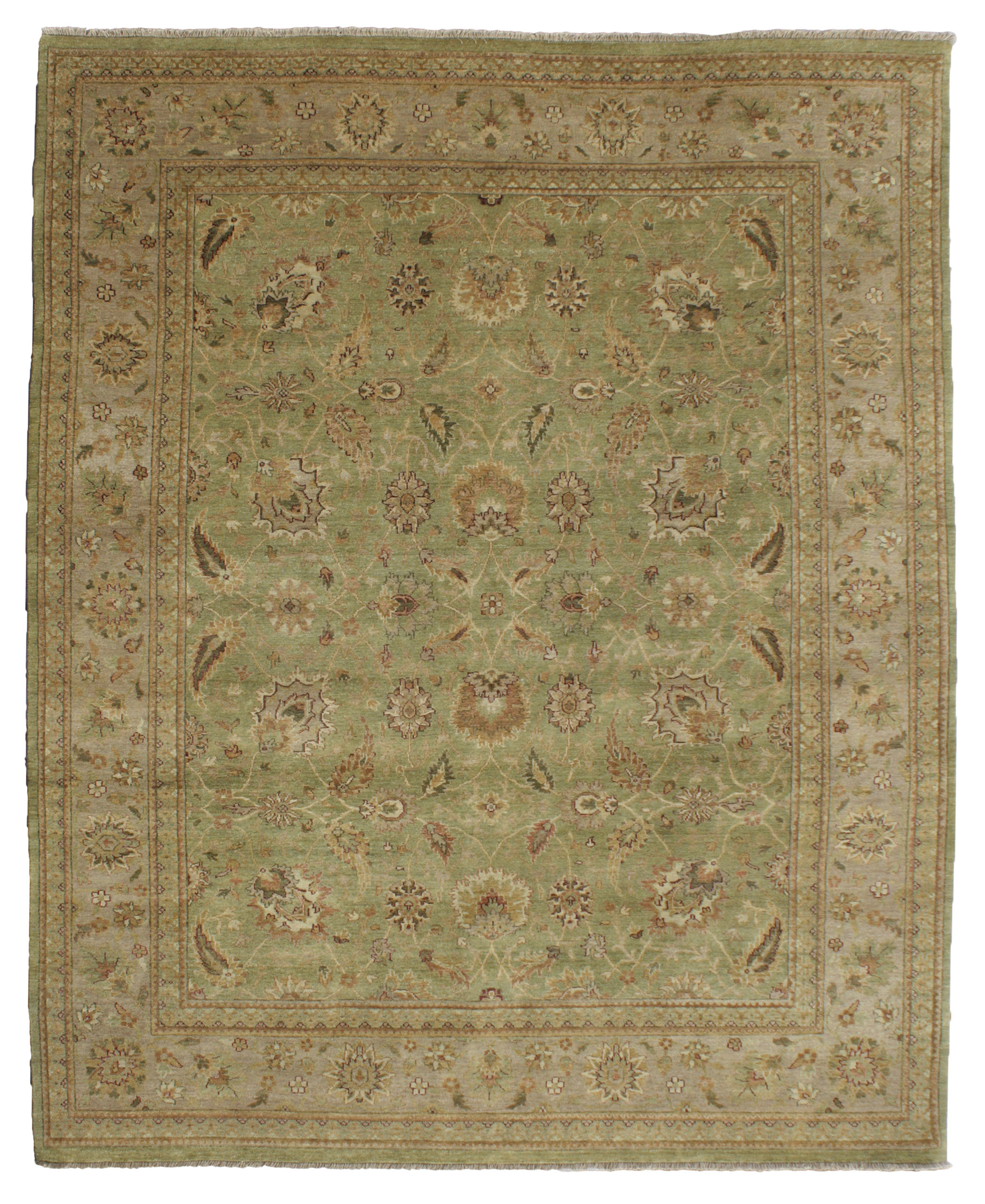 Astoria Grand One-of-a-Kind Earle Hand-Knotted Traditional Style Beige ...