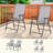 Red Barrel Studio® Set of 2 All-Weather Outdoor Folding Chairs - Rust ...