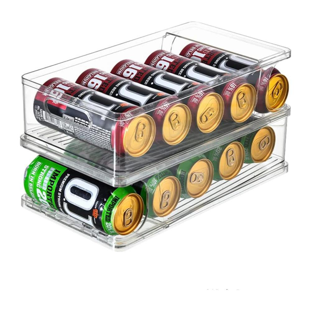 Prep & Savour 2-Tier Large Stackable Soda Can Organizer For ...