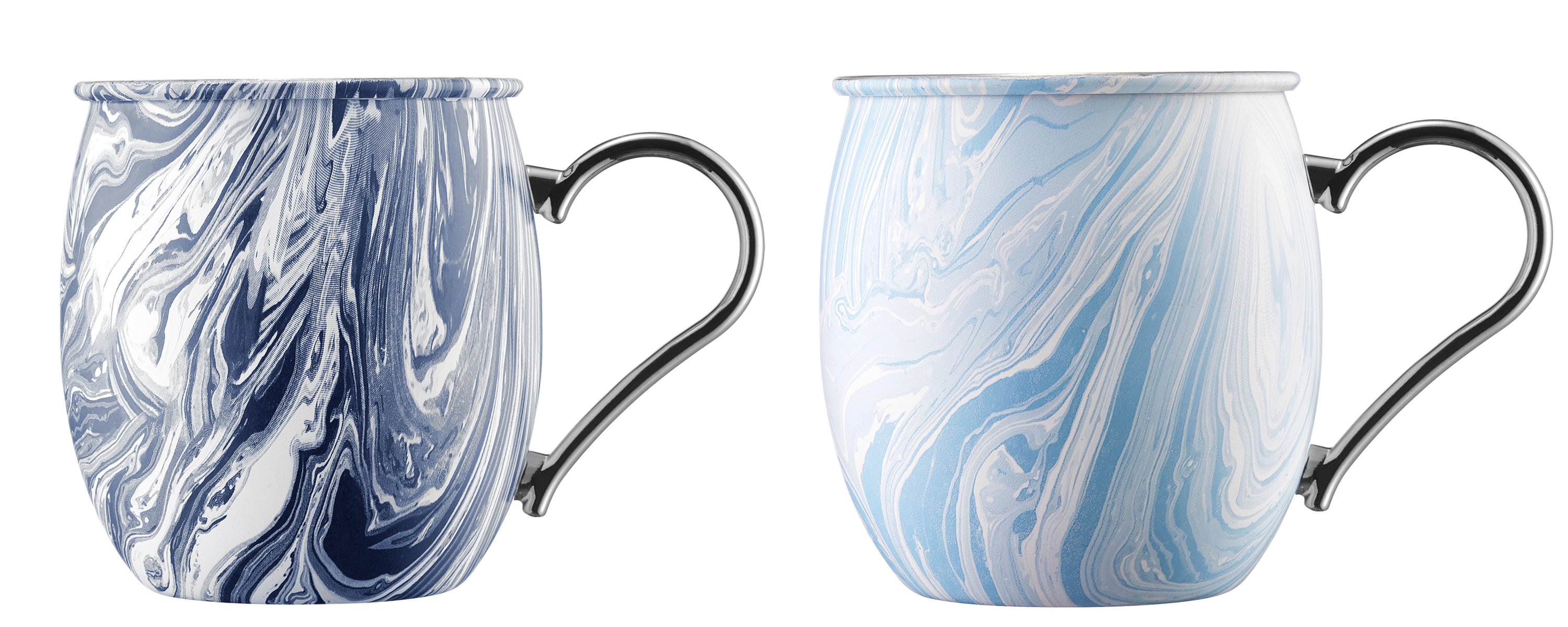 Cambridge Silversmiths 2 Piece 20 Oz Stainless Steel Moscow Mule Mug Set And Reviews Wayfair