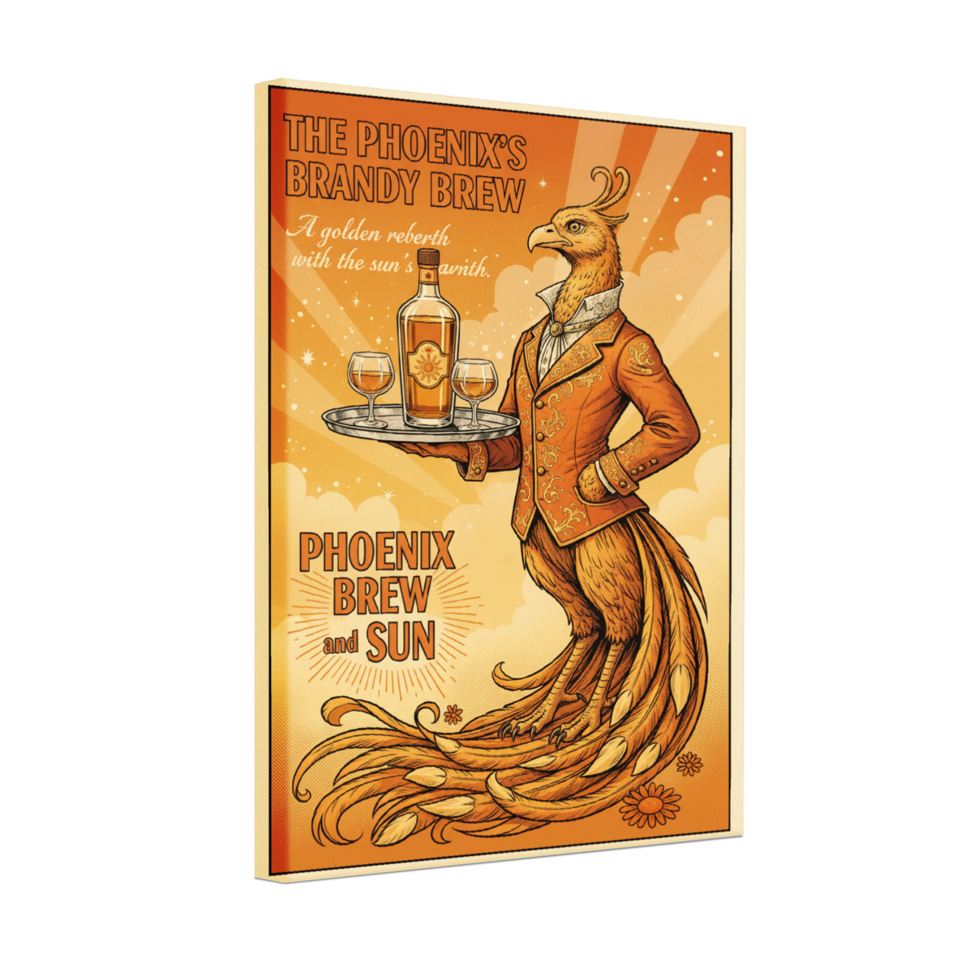 Astoria Grand Fashion Phoenix Brandy Brew Sun Rebirth Golden Elegant ...