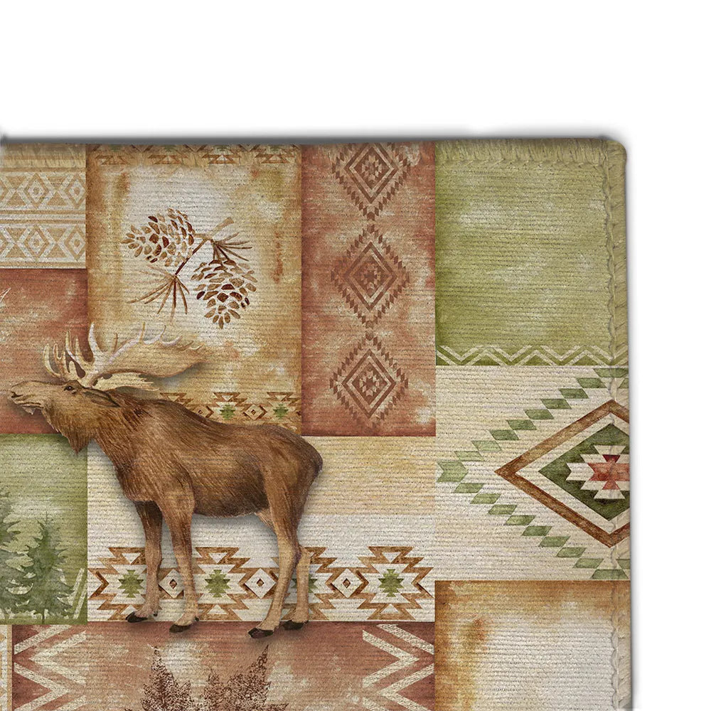 Laural Home Trail Ridge Rust Outdoor Door Mat | Wayfair