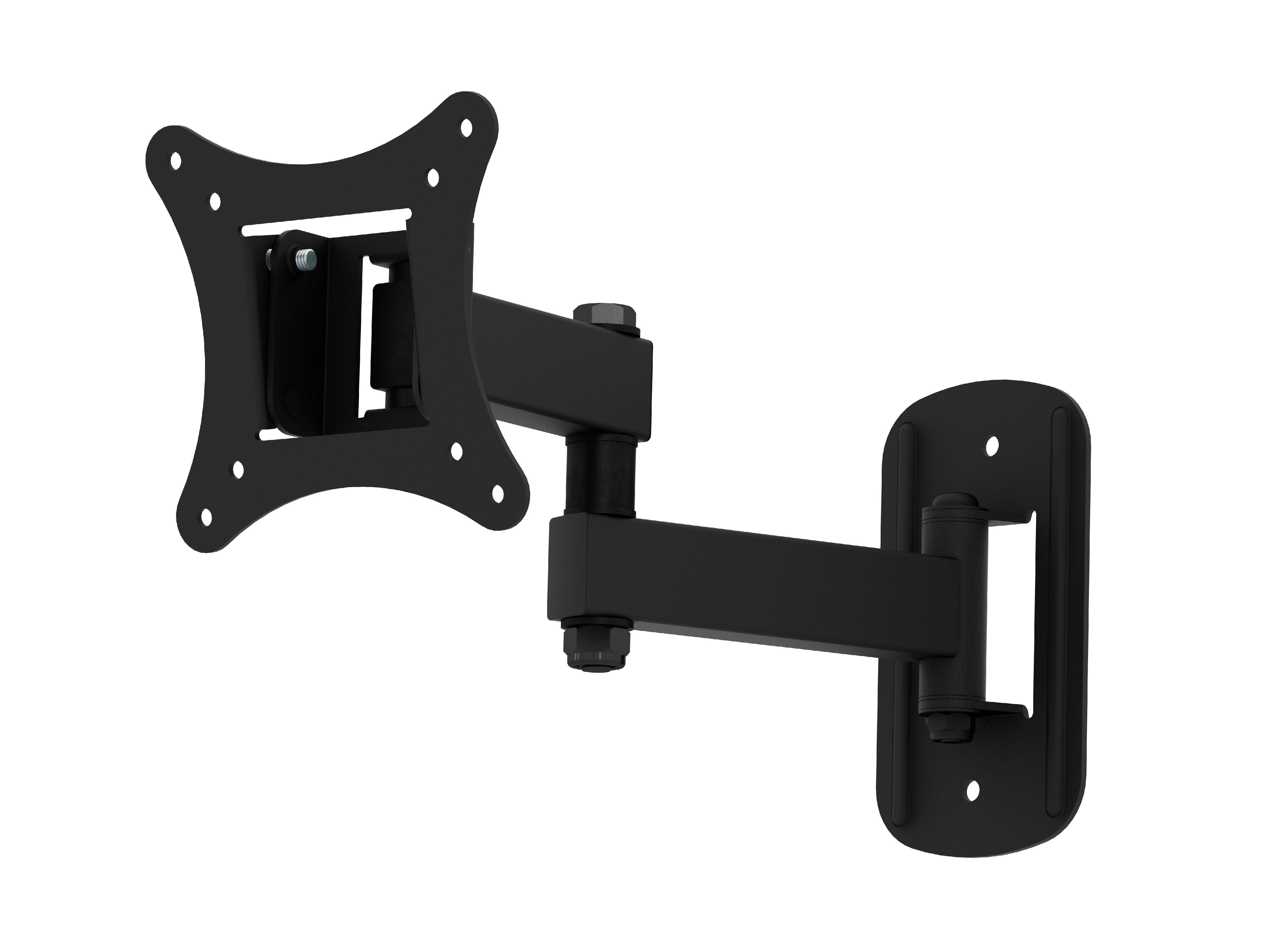 Rebrilliant Lashaune Multi Position Black TV Wall Mount for screens up ...