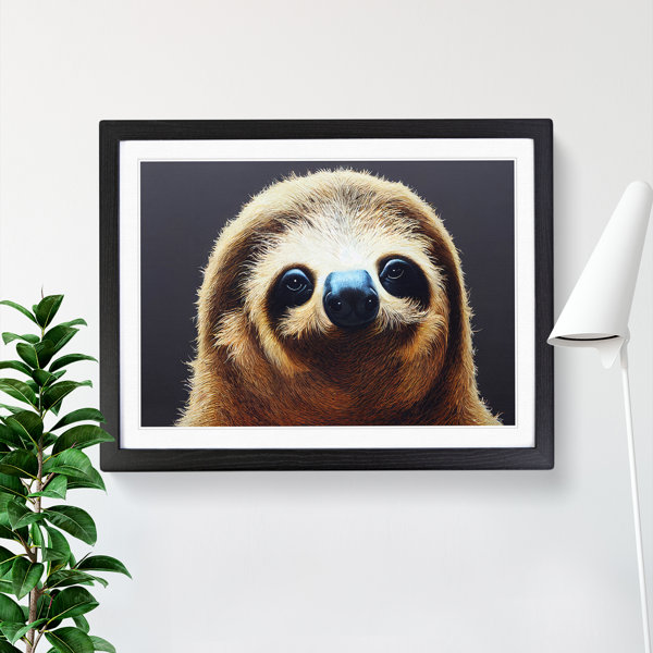 Alpen Home Cute Sloth - Single Picture Frame Print | Wayfair.co.uk
