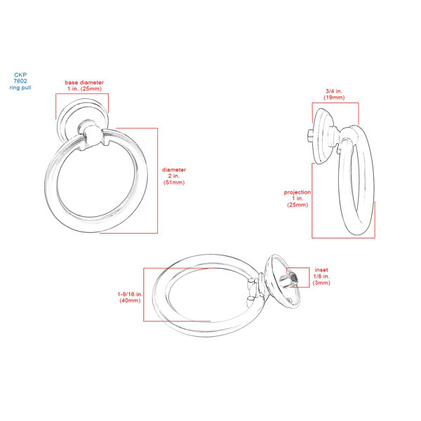 CKP Denver Ring Pull & Reviews | Wayfair