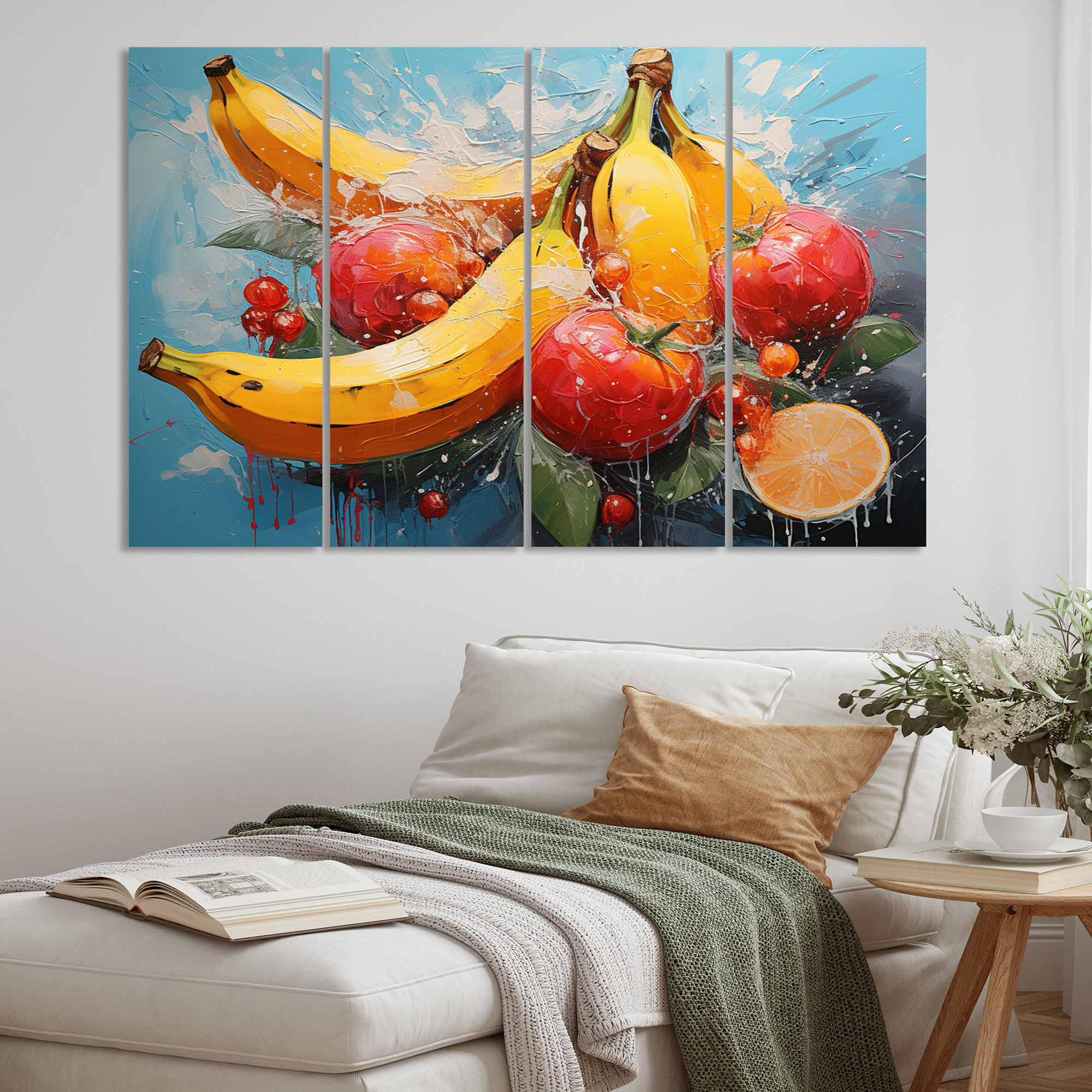 Bay Isle Home™ Vibrant Fruit Harvest IV - Fruits Canvas Print - 4 ...