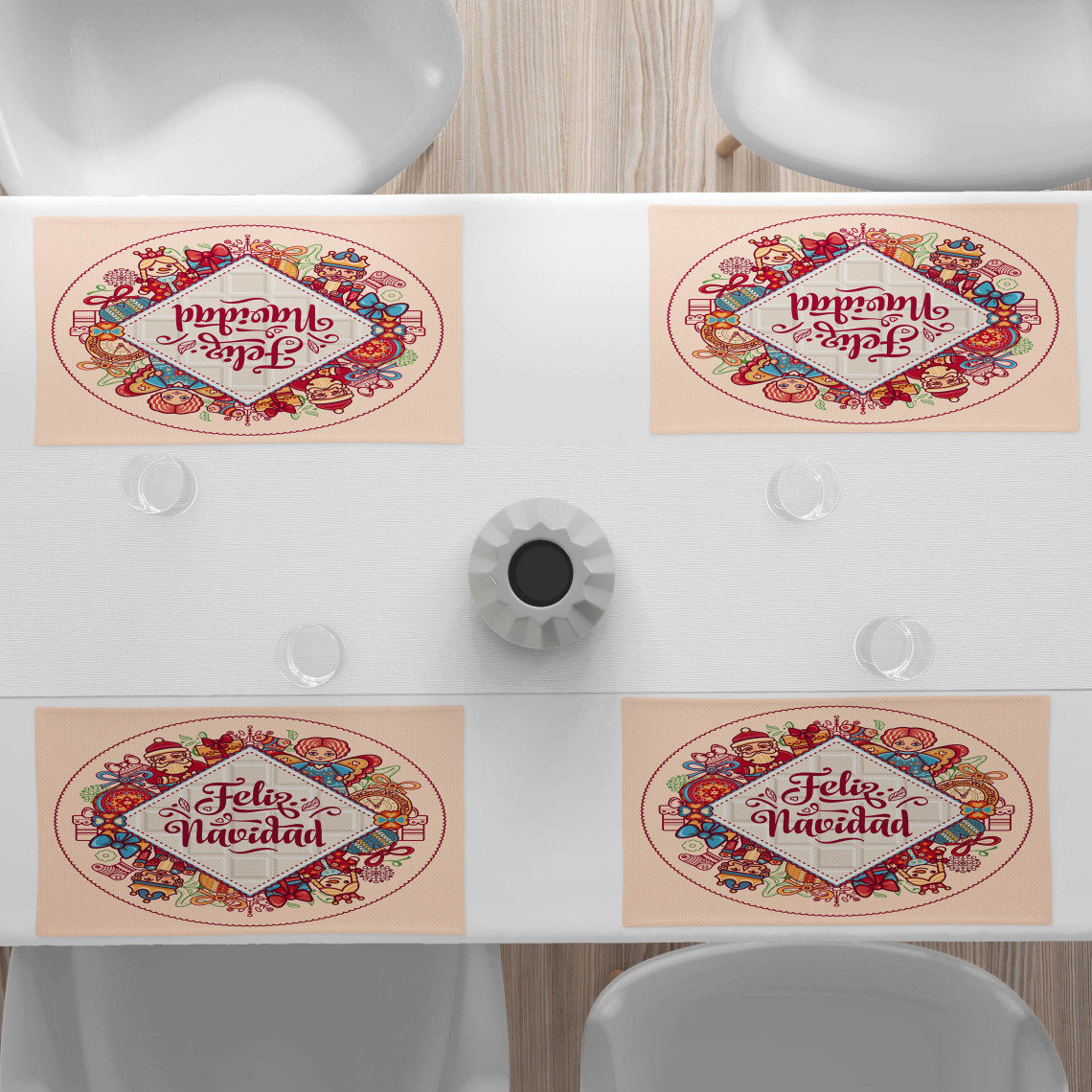 East Urban Home Spanish 18.5" Placemat | Wayfair