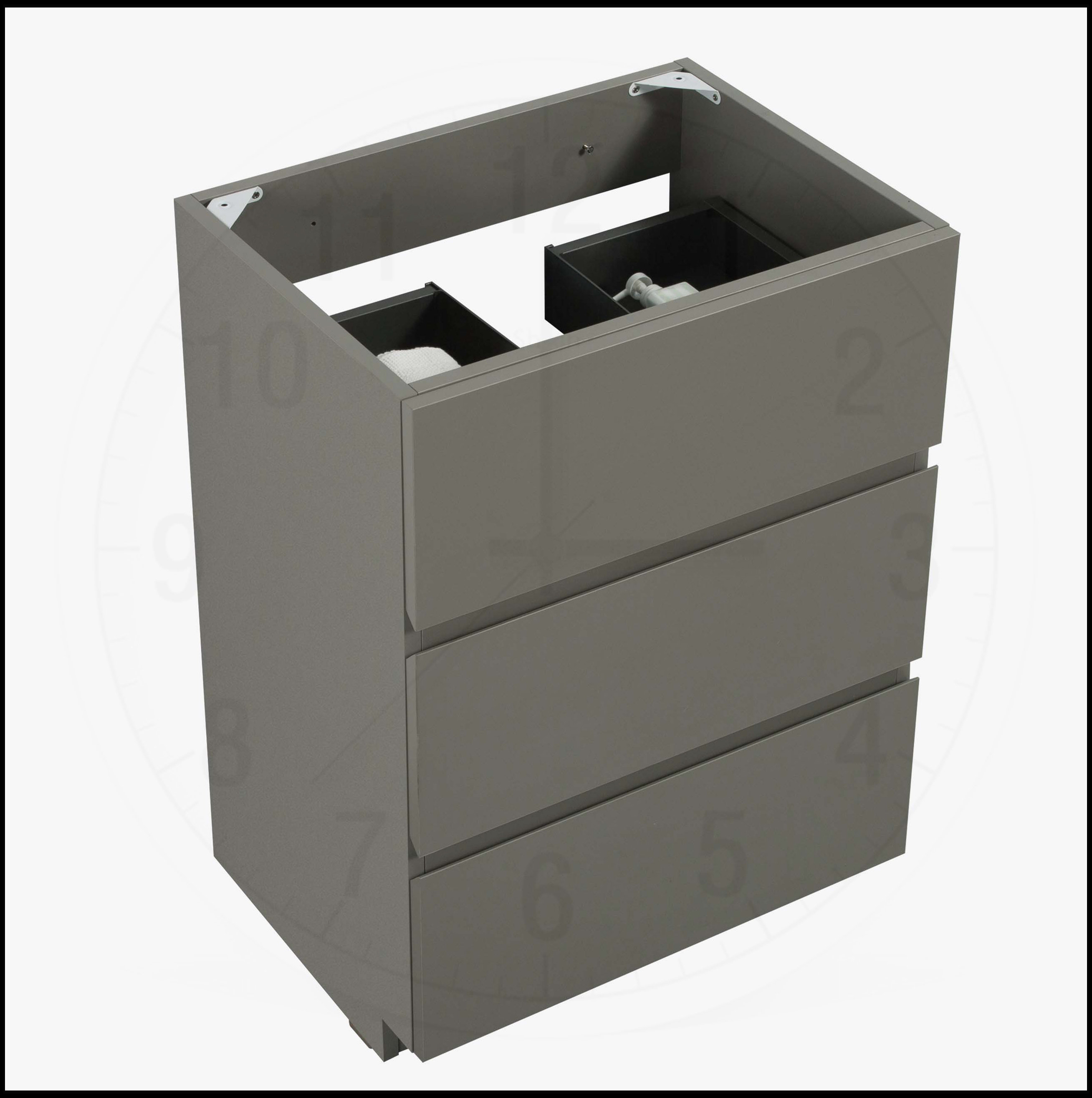 Rebrilliant Bathroom Vanity with Triple Drawers WITHOUT basin | Wayfair