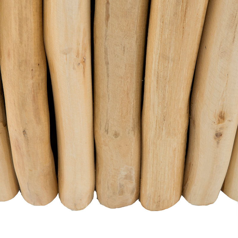 Birch Lane™ Loflin Solid Wood Drum Table & Reviews | Wayfair