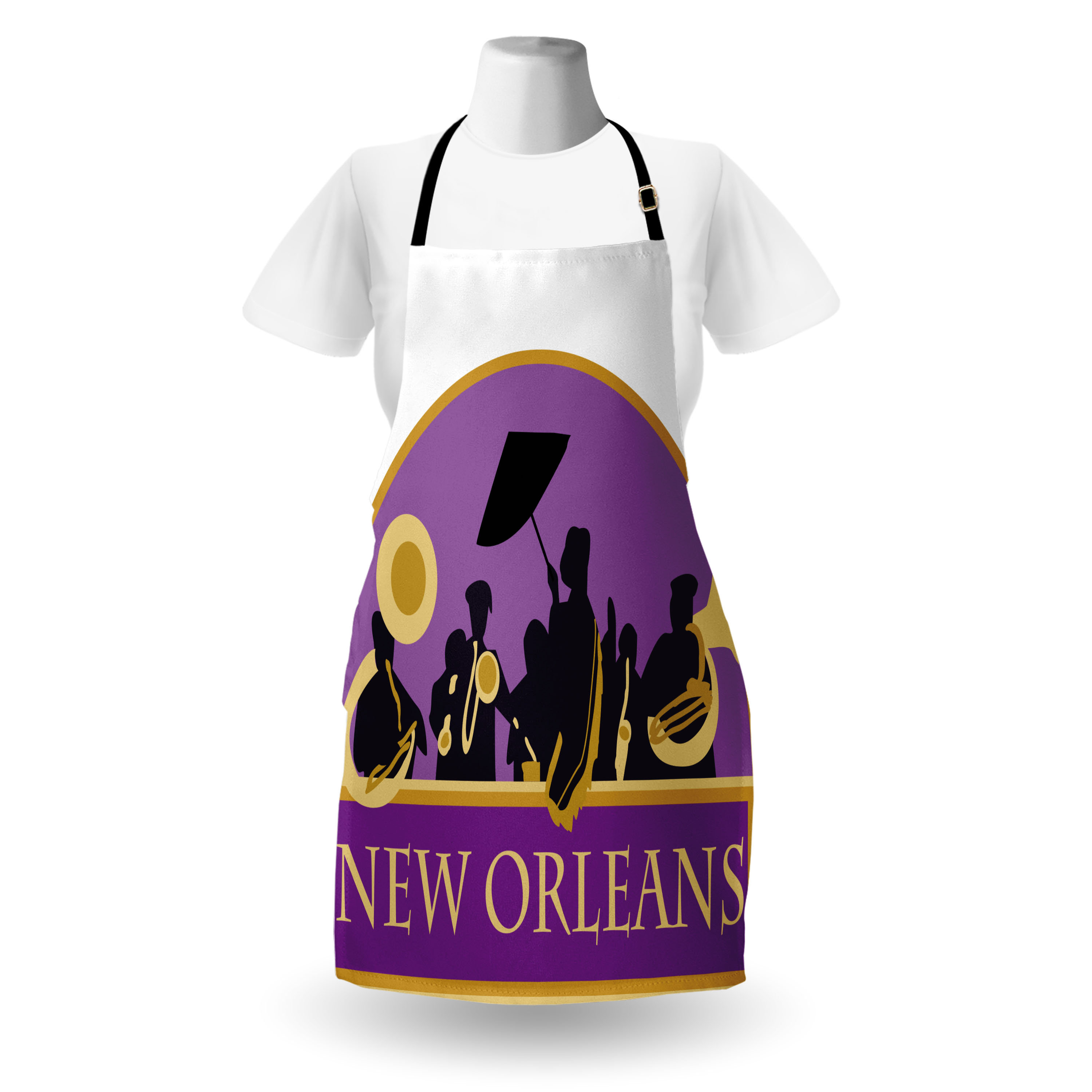 East Urban Home New Orleans Apron, Cooking Gardening, Adult Size, Earth ...