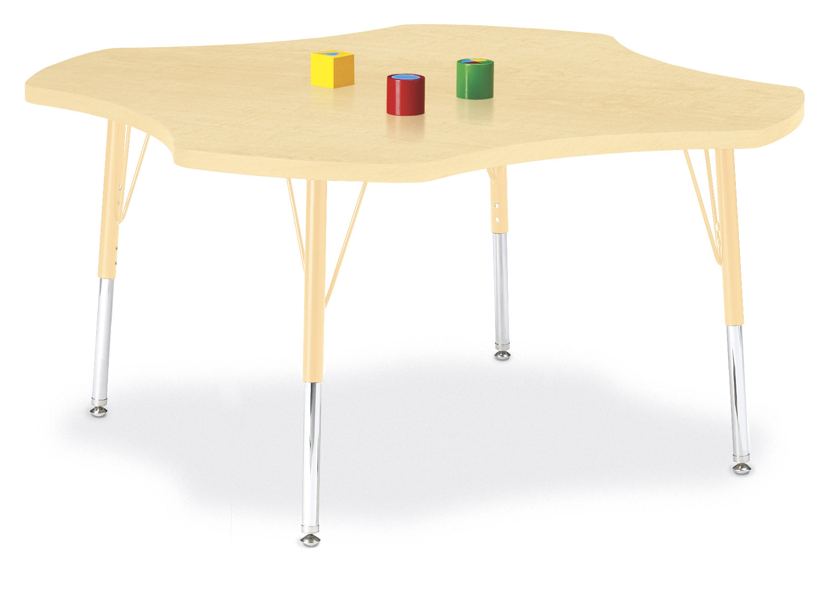Jonti-Craft Berries® Four Leaf Activity Tables | Wayfair