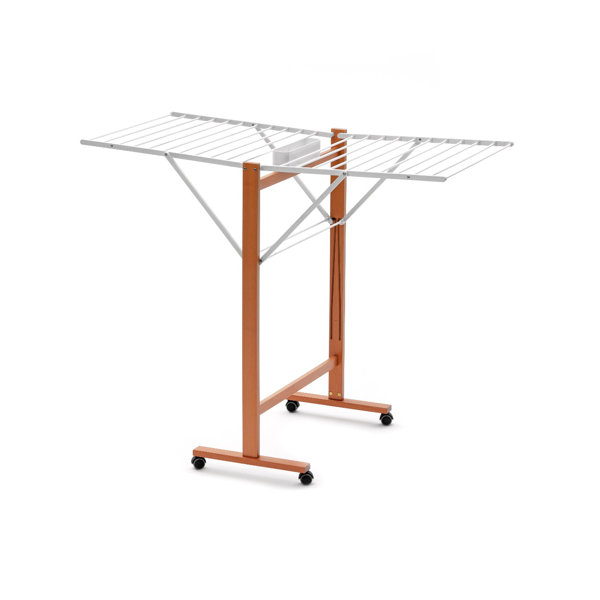 Rebrilliant Arlow Foldable Rolling Drying Rack | Wayfair.co.uk