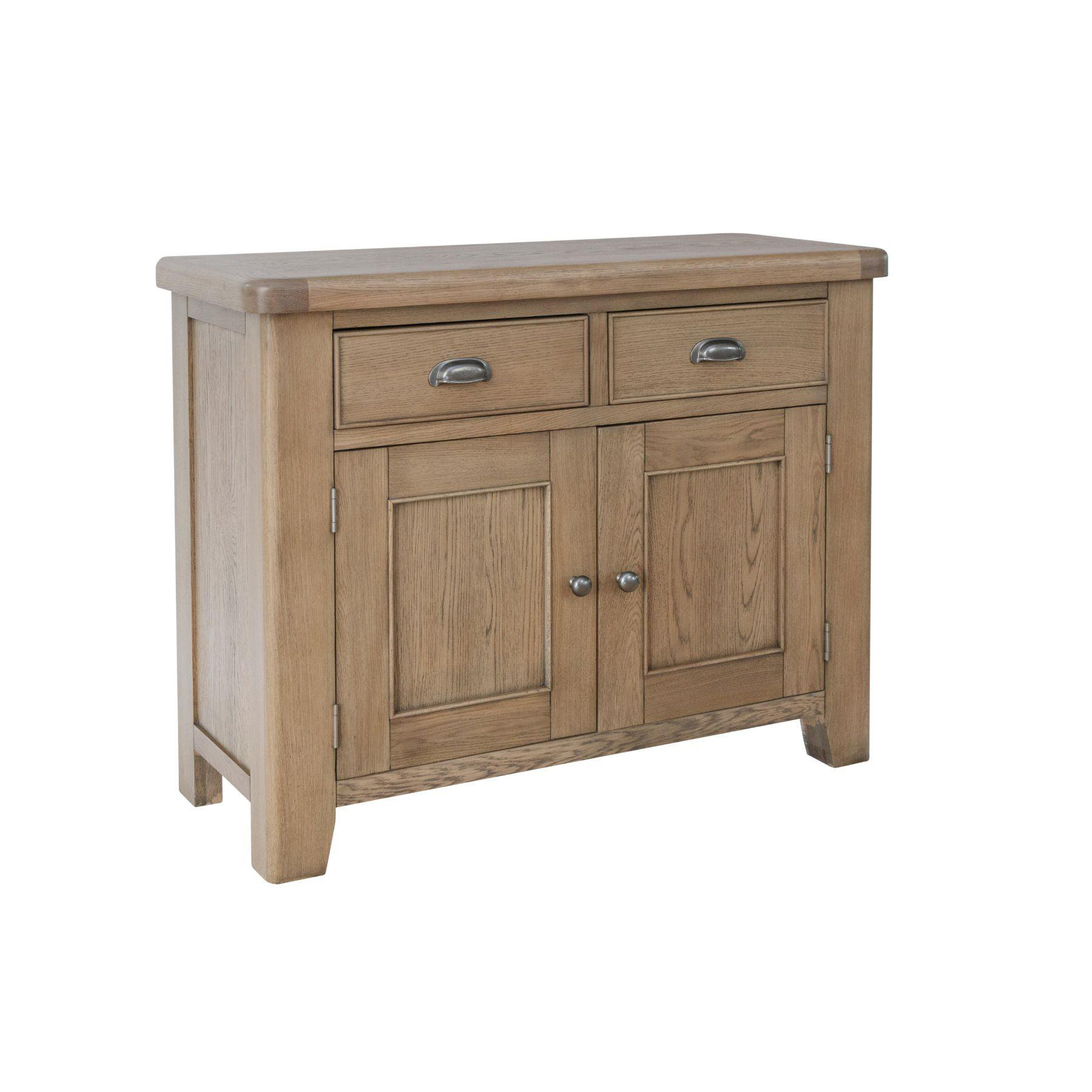 Alpen Home Gwenaelle Fully Assembled Solid Wood with Oak Veneer 2 ...