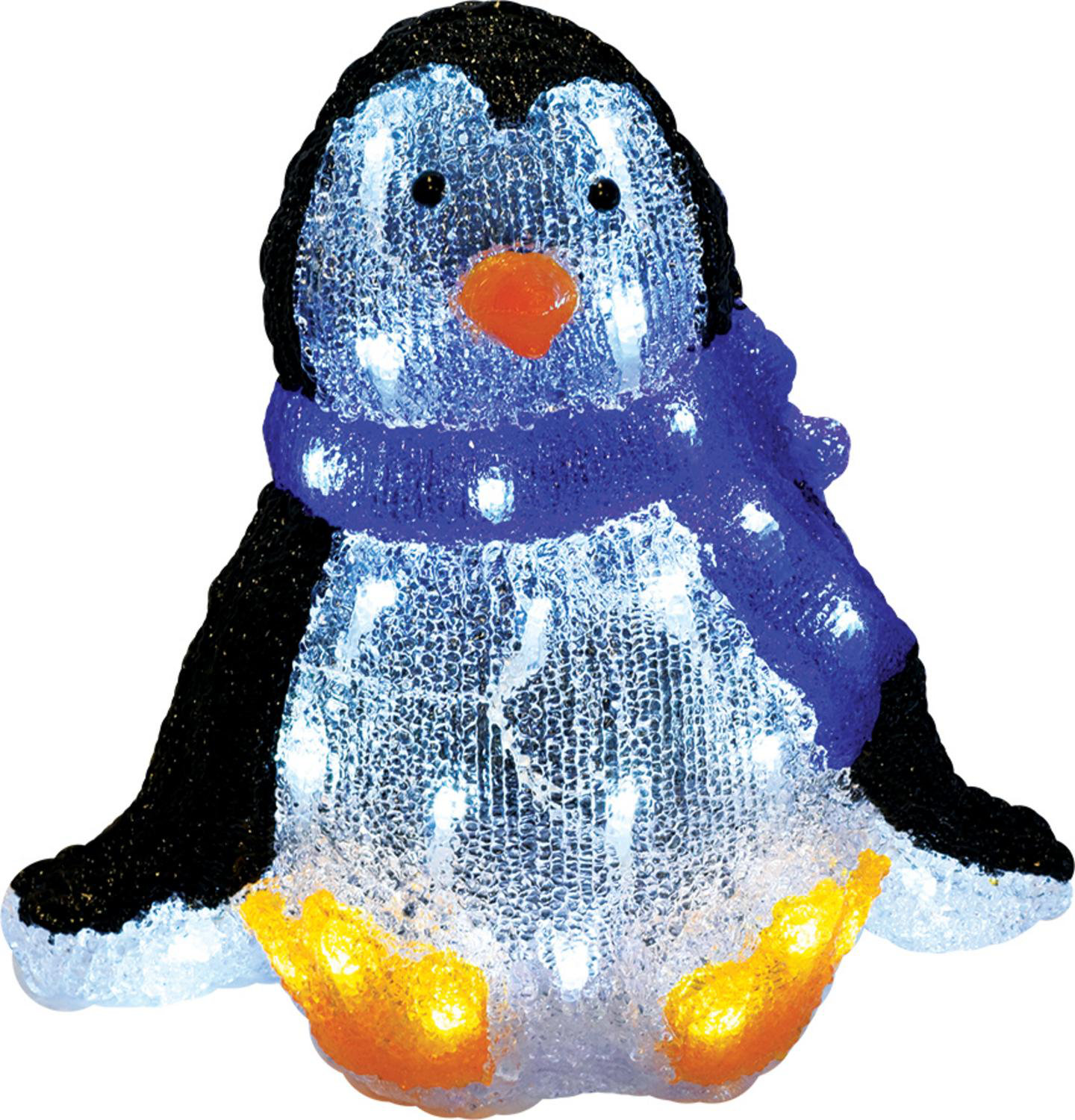 Northlight Seasonal 11.5" Lighted Commercial Grade Acrylic Baby Penguin ...