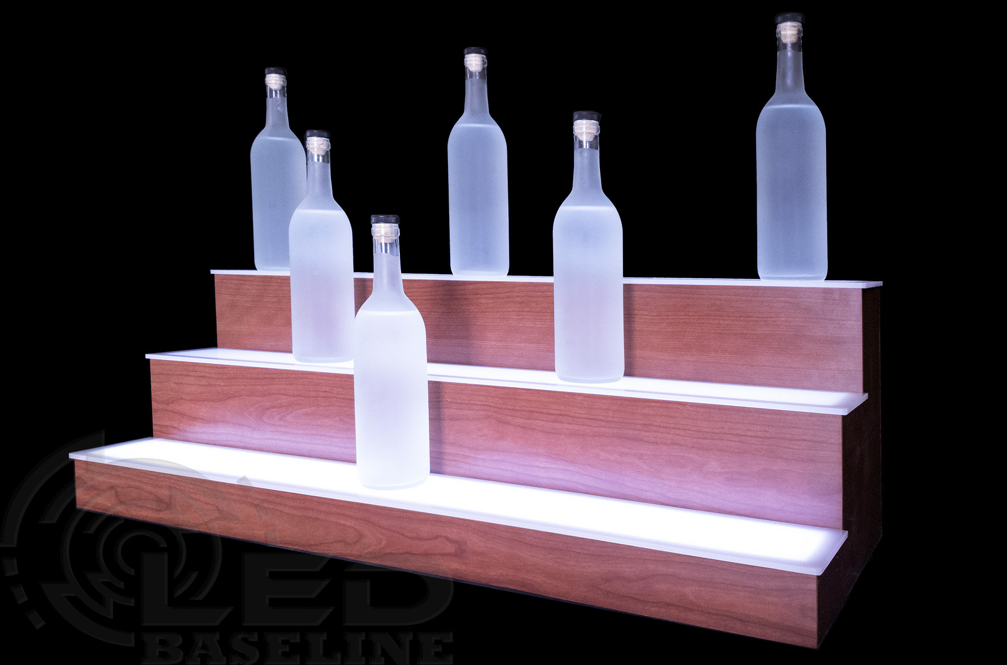 Wrought Studio™ Munise 3 Tier Display Bar | Wayfair