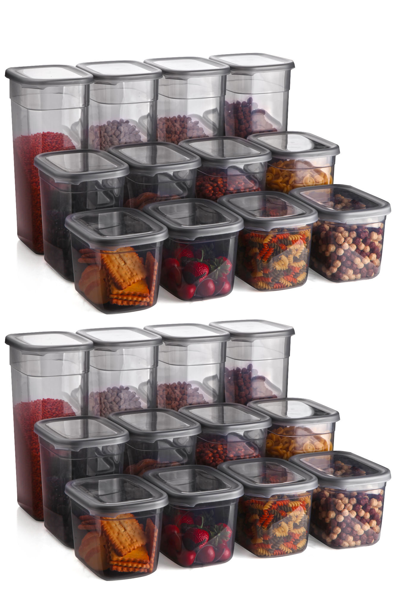 East Urban Home 24 Container Food Storage Set | Wayfair