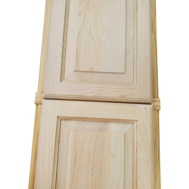 Timber Tree Cabinets 15.5" W x 73.5" H x 4" D Solid Wood Linen Cabinet ...