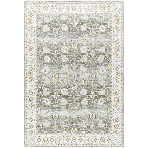 Delyse Olive/Gold/Beige/Gray Rug & Reviews | Birch Lane