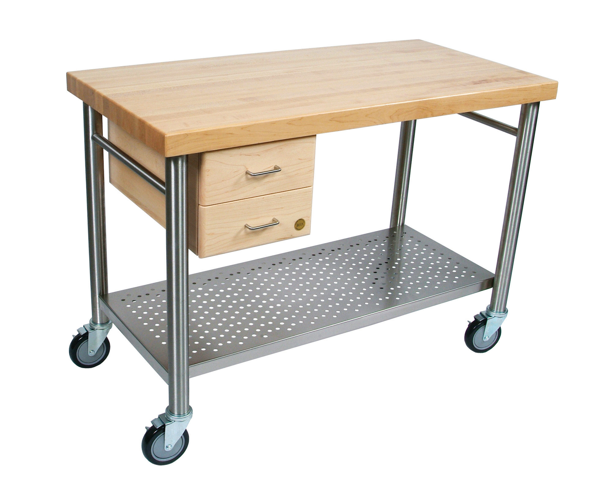 John Boos Cucina Magnifico Prep Table with Wood Top | Wayfair