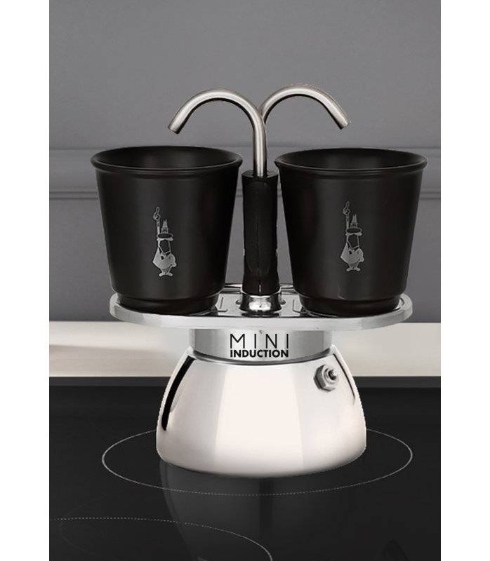 Bialetti Mini Induction Express Black 2 Cup Percolator & Reviews | Wayfair
