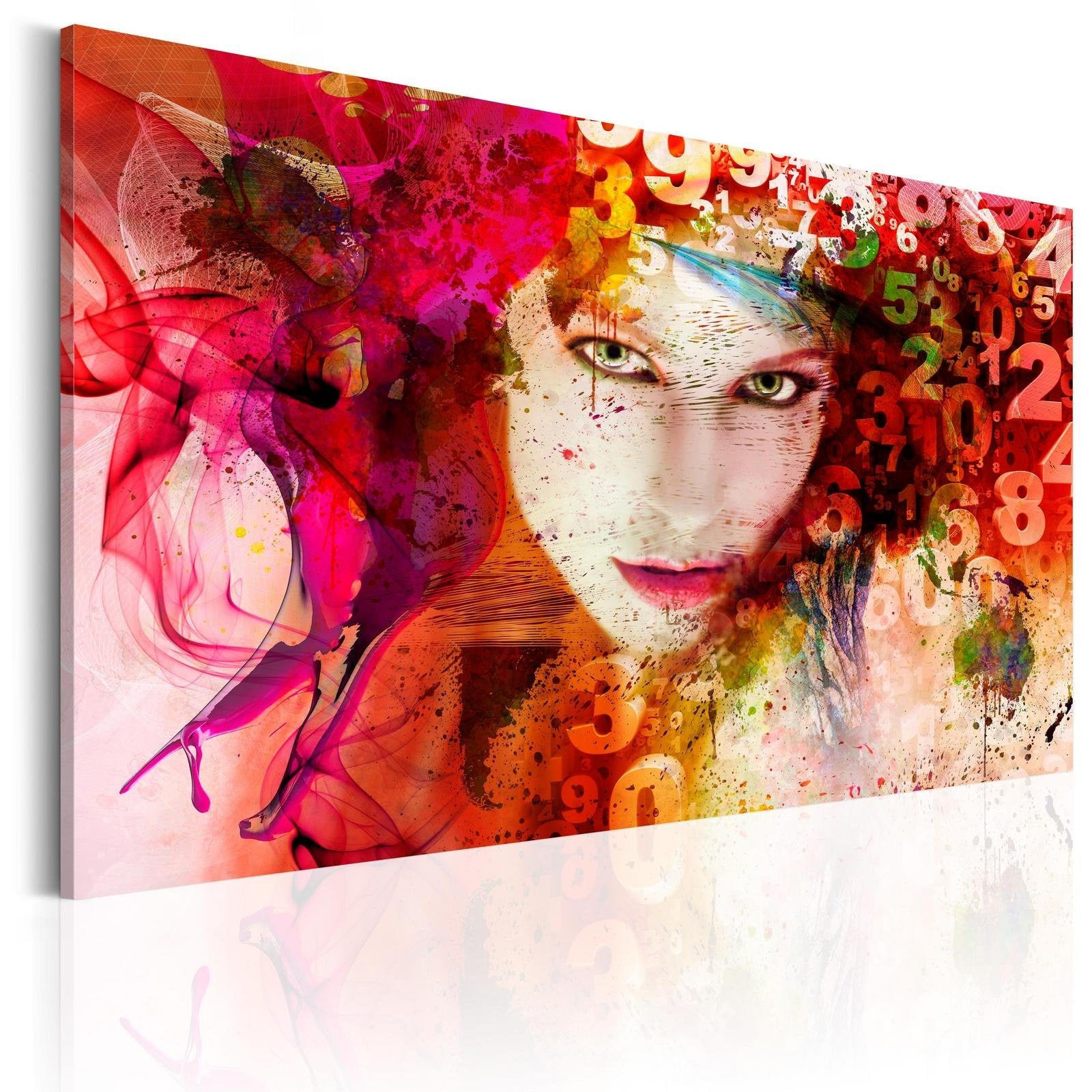 Rosdorf Park Woman Is a Riddle - Wrapped Canvas Painting | Wayfair